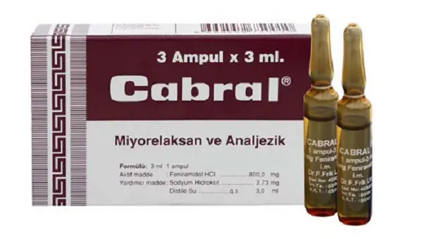 CABRAL 400 MG 24 FILM TABLET | Prospektüs