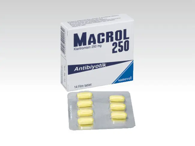 MACROL 250 MG 14 FILM TABLET | Prospektüs