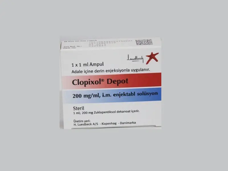 CLOPIXOL DEPOT 200 MG 1 AMPUL | Prospektüs