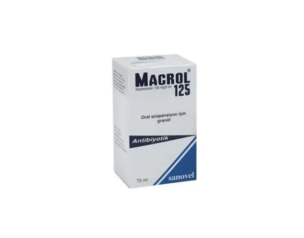 MACROL 125 MG/5 ML ORAL SUSPANSIYON ICIN GRANUL 100 ML | Prospektüs