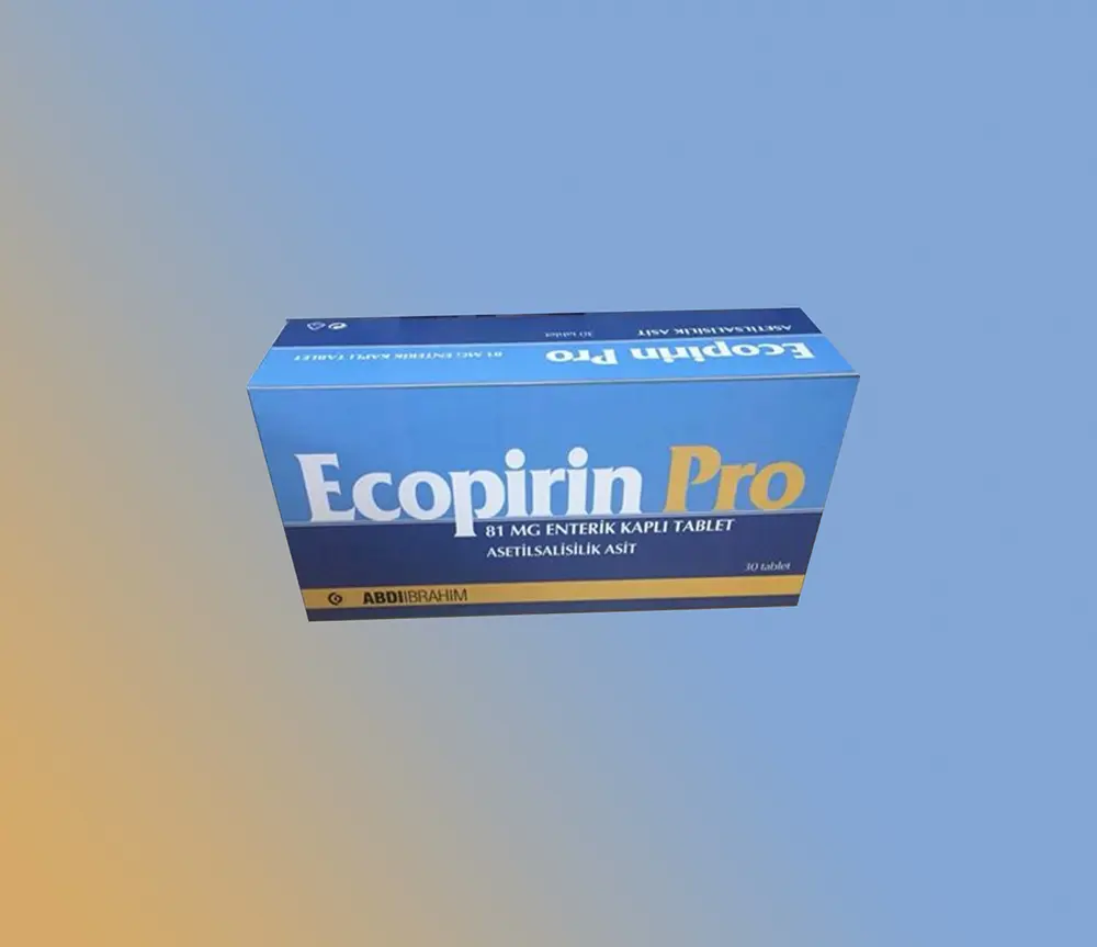 ECOPIRIN PRO 81 MG 30 ENTERIK KAPLI TABLET | Prospektüs